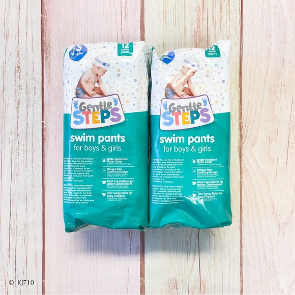 Swim | Clearance Sale Gentle Steps Baby Toddler Swim Diapers Lot X2 ...